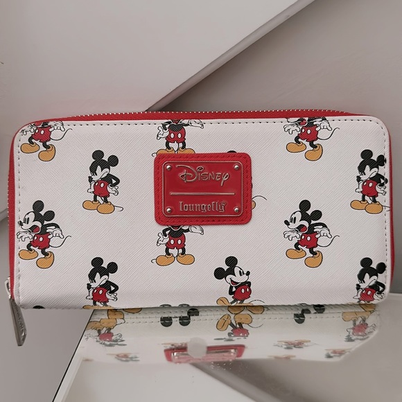 Loungefly | Bags | Loungefly Iconic Disney Mickey Mouse Wallet | Poshmark